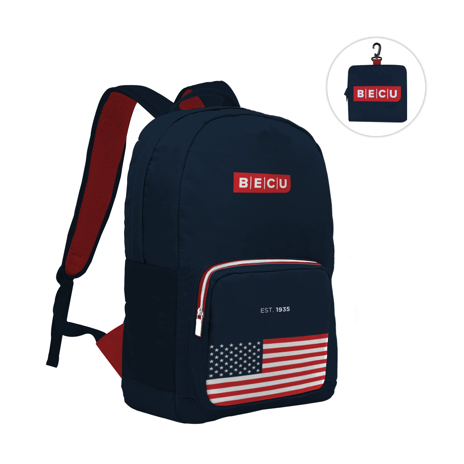 Foldable Backpack - Merch.com