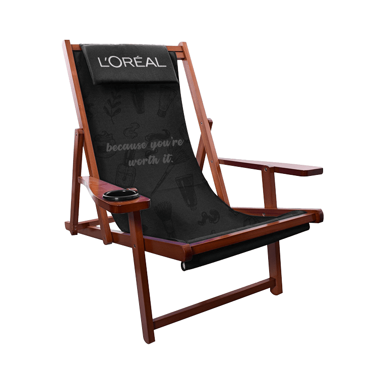 Wood Sling Chair - Merch.com