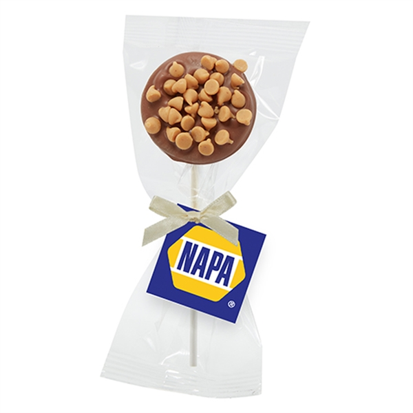 Chocolate Covered Oreo Pop With Peanut Butter Chips - Merch.com