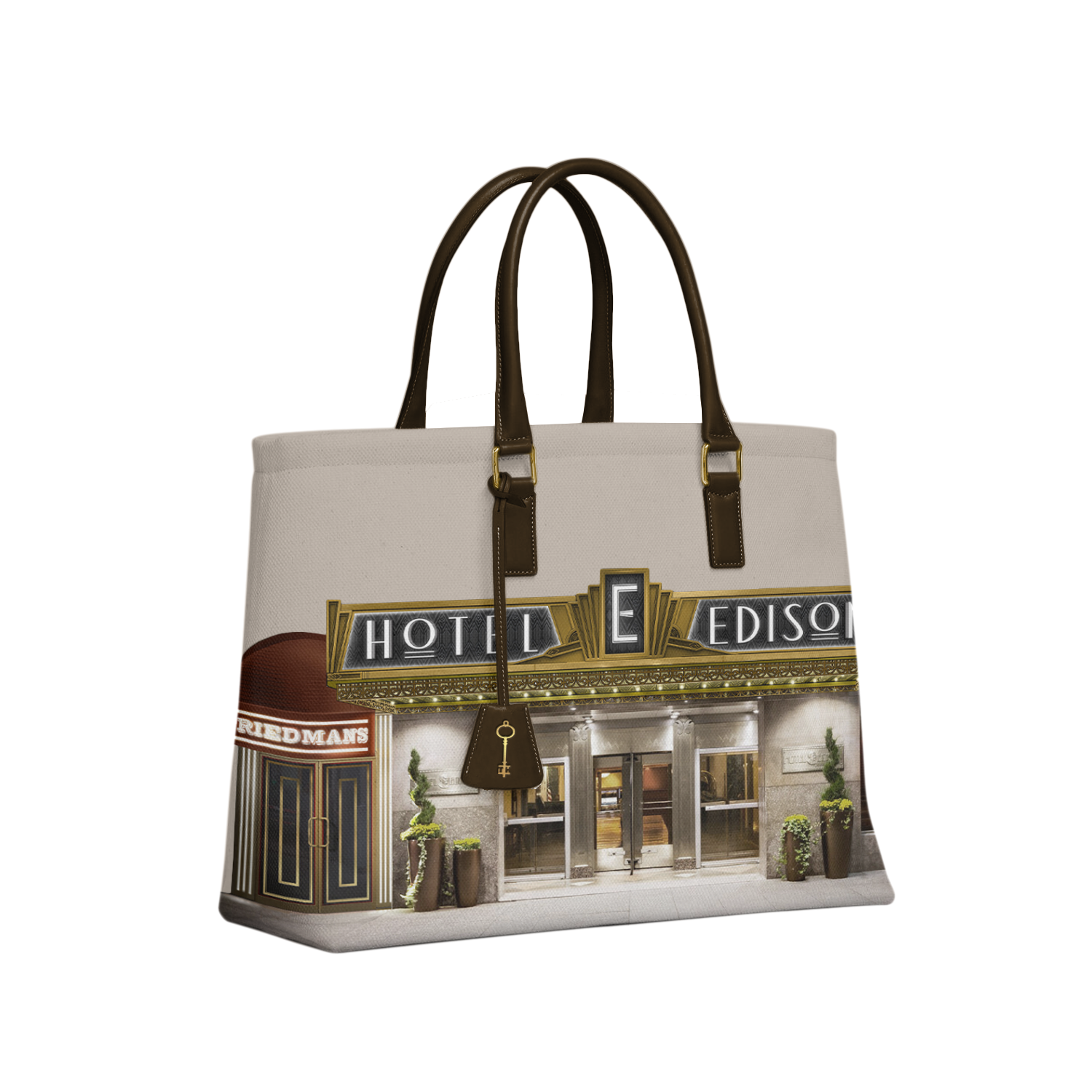 Busy Canvas Tote - Merch.com