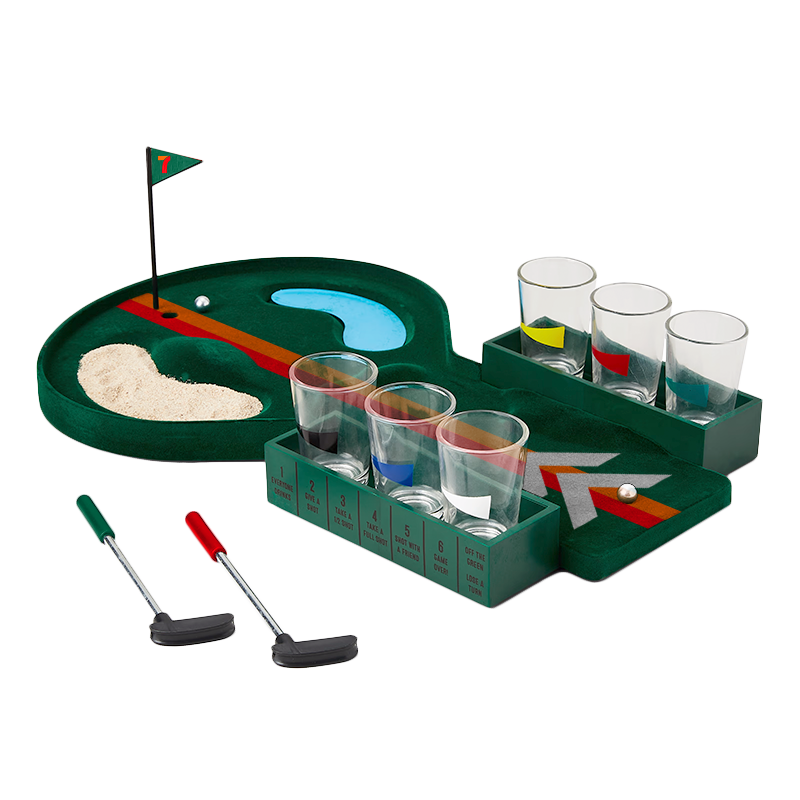 Putt & Shot Mini Golf Drinking Game - Merch.com
