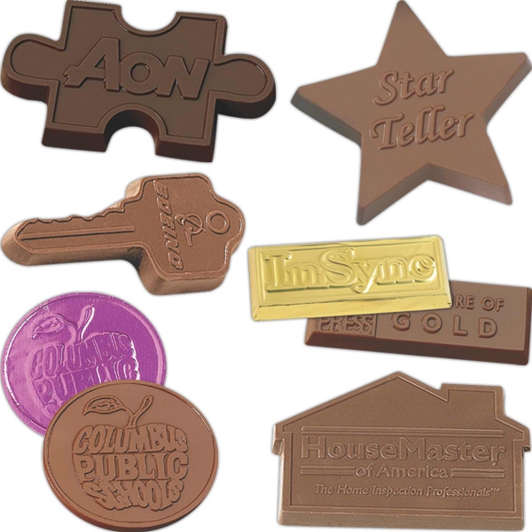 5 oz Custom Chocolate Shape - Merch.com